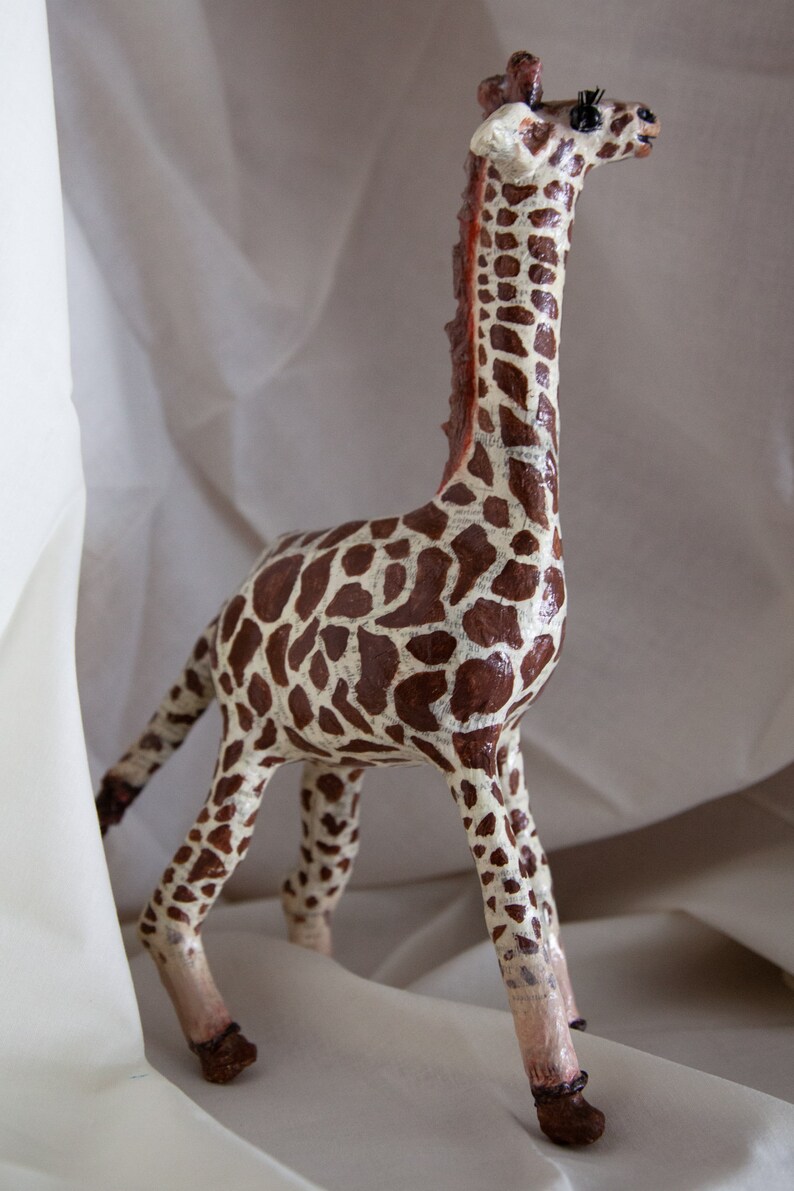 Paper Mache Giraffe Fun Gift Idea Giraffe Gift - Etsy