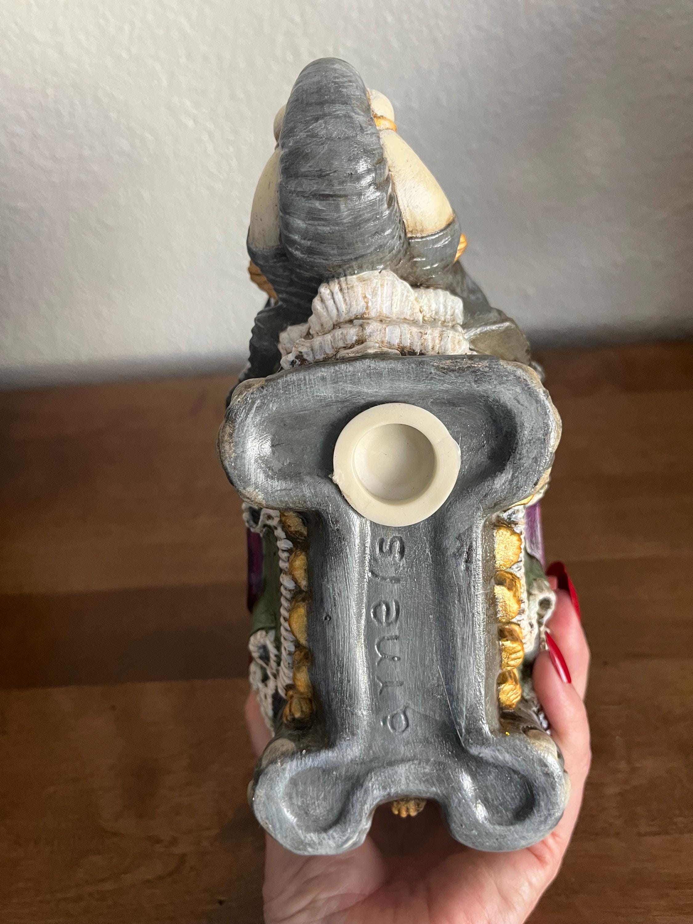 Elephant Piggy Bank | Ceramic Hand Painted Elephant Coin Bank| Colorful ...