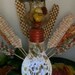 Thanksgiving Glass Turkey Centerpiece Turkey Tabletop - Etsy