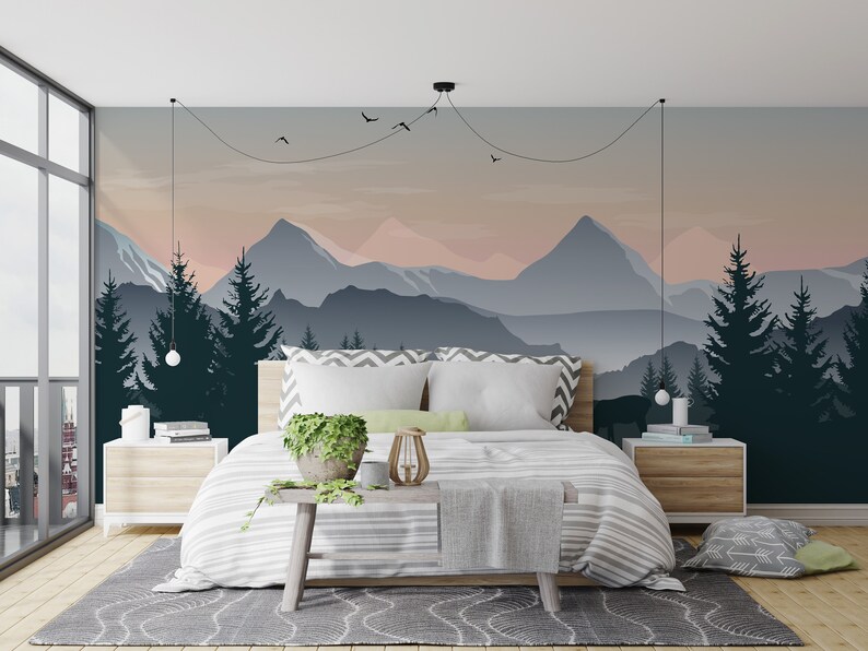 Peel and Stick Wallpaper Removable Wallpaper Wall Covering - Etsy