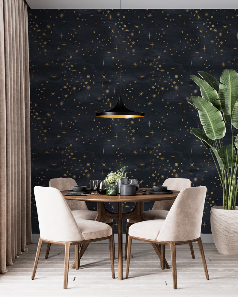 Peel and Stick Wallpaper Modern Wallpaper Sky Wallmural | Etsy