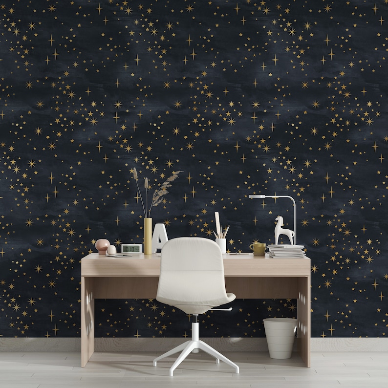 Peel and Stick Wallpaper Modern Wallpaper Sky Wallmural | Etsy