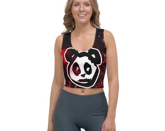 Panda Crop Top - Etsy