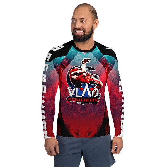 Vlad Koulikov Suplex Sambo Jiu Jitsu Fusion Men's Rash | Etsy
