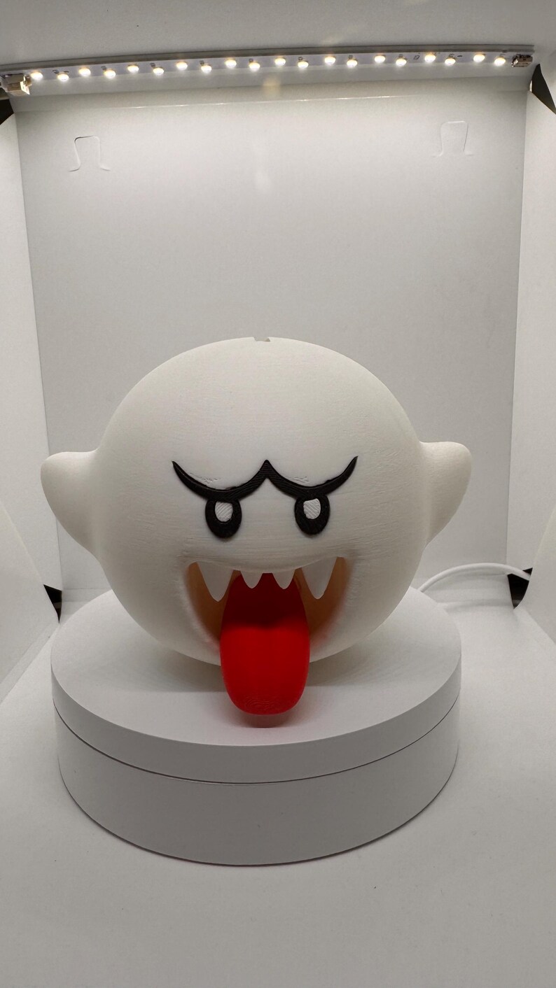 Luigi's Mansion Boo Piggy Bank– 3D Printed / Mario Boo Coin Bank / Game ...