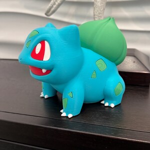 Bulbasaur Piggy Bank 3D Printed | Pokémon Inspired Coin Bank ...