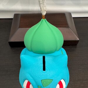 Bulbasaur Piggy Bank 3D Printed | Pokémon Inspired Coin Bank ...