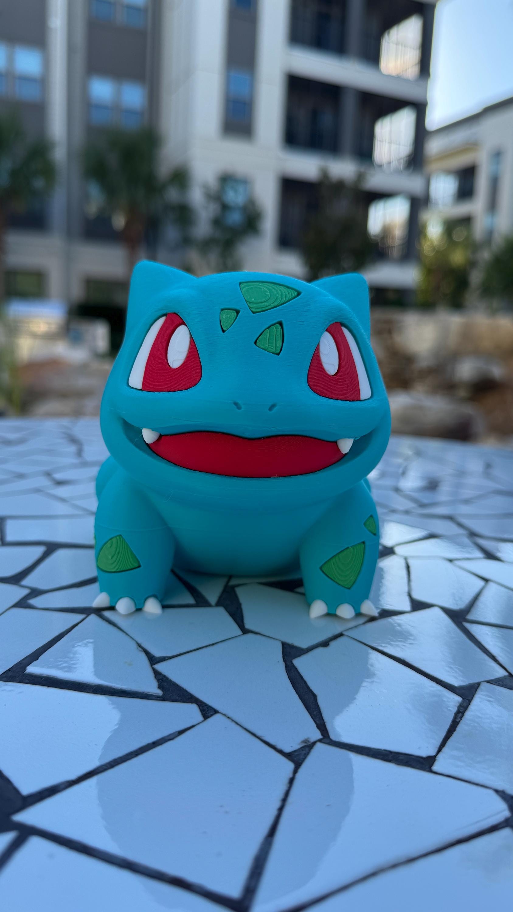 Bulbasaur Piggy Bank 3D Printed | Pokémon Inspired Coin Bank ...