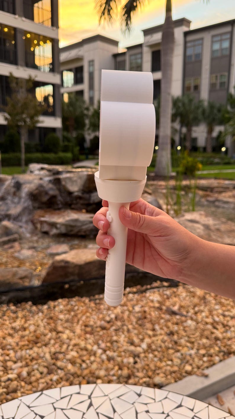Huntr/x Lightstick Replica With LED Tealight – 3D Printed Kpop Demon ...