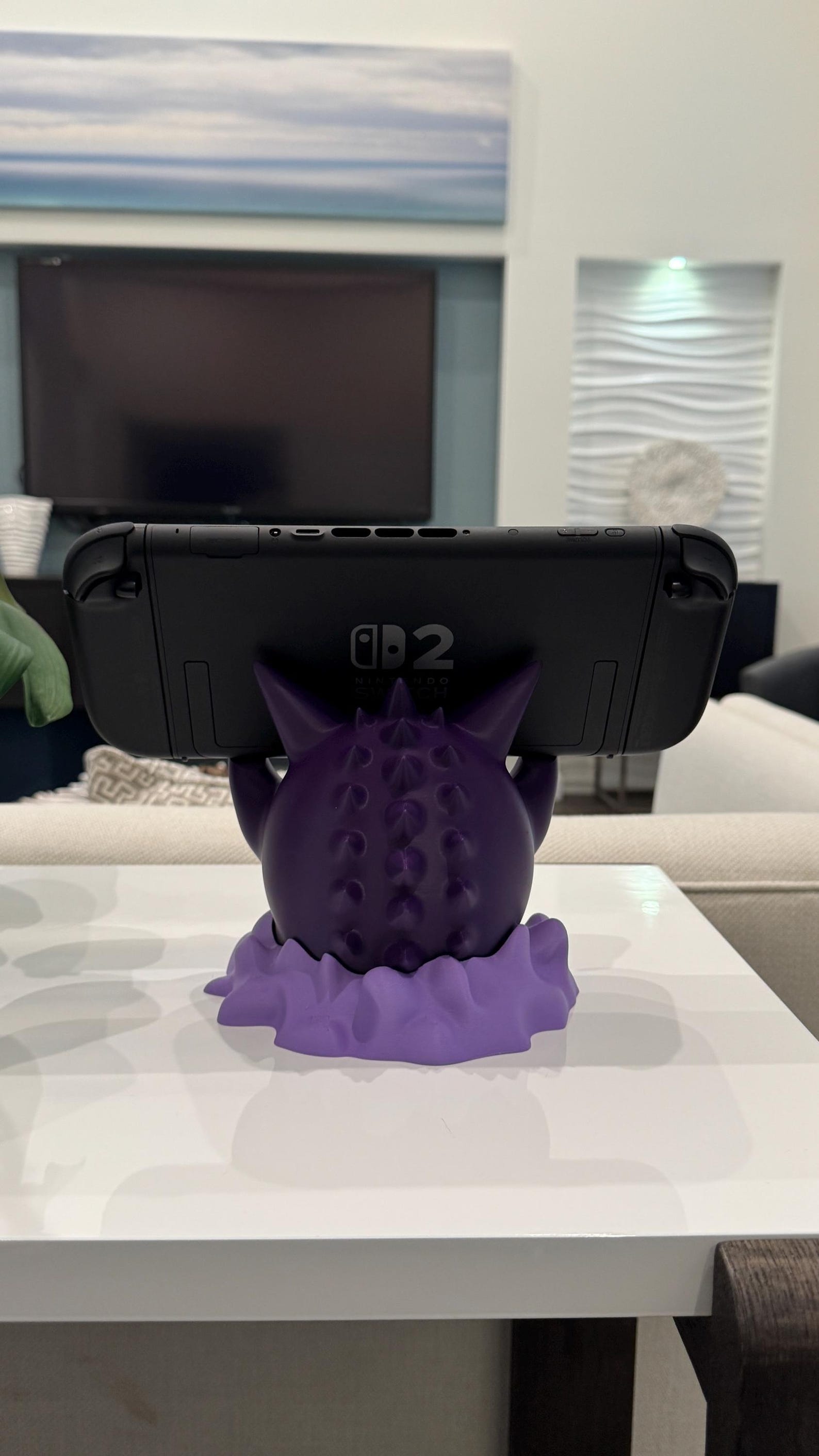 Gengar Nintendo Switch Stand 3D Printed | Pokémon Controller Holder ...