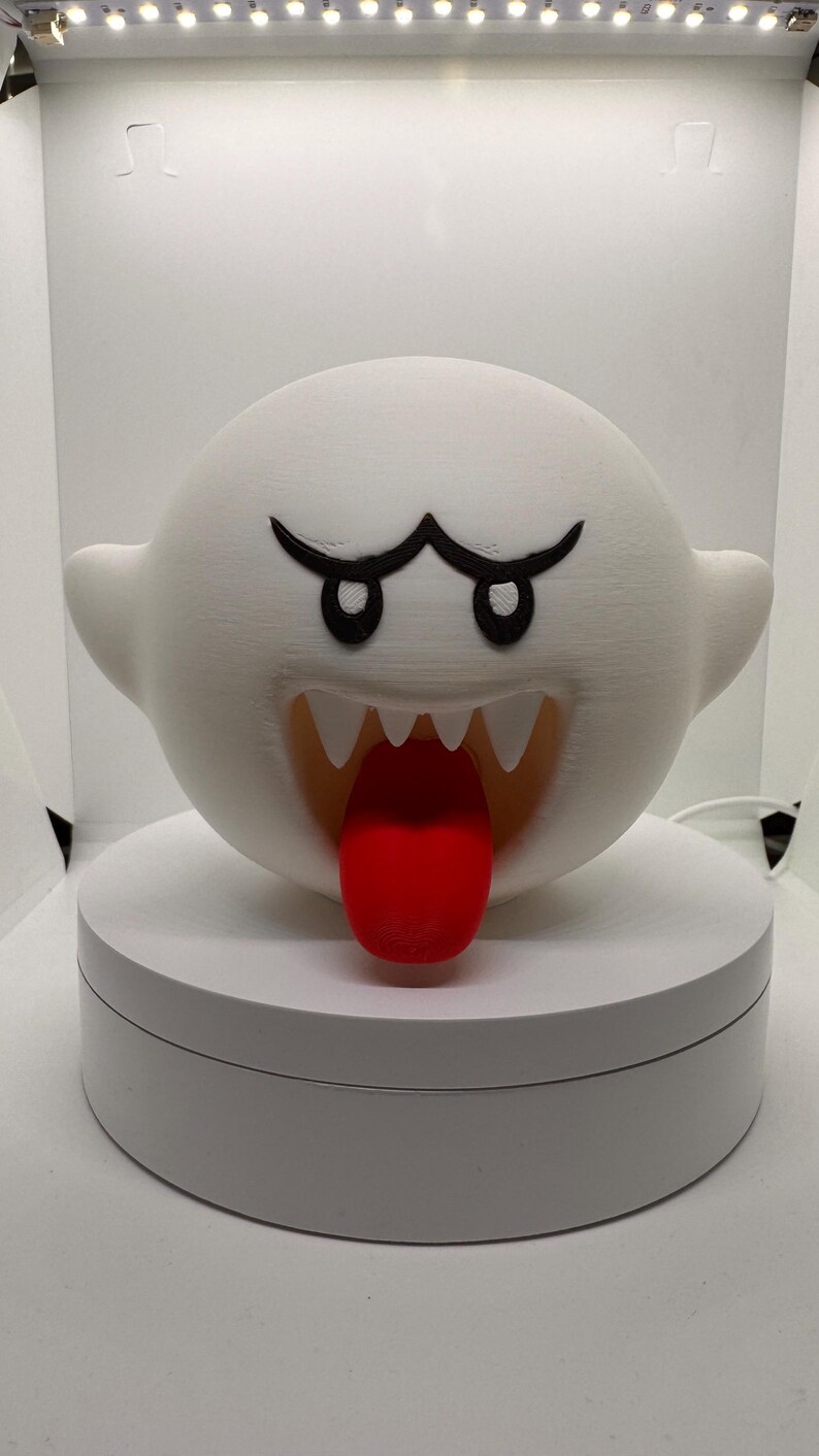 Luigi's Mansion Boo Piggy Bank– 3D Printed / Mario Boo Coin Bank / Game ...