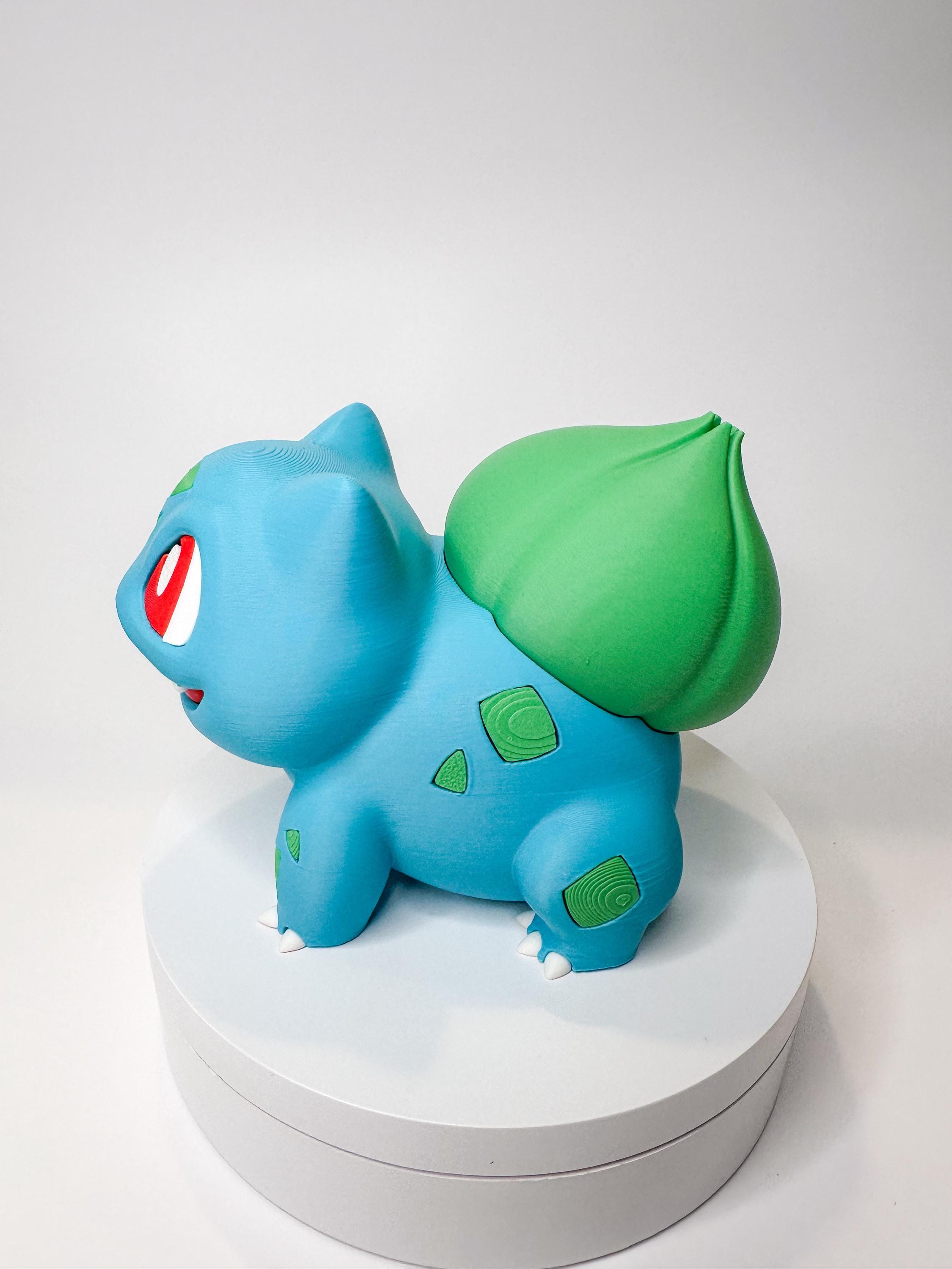Bulbasaur Pokemons Collectible Figurine – Inspired Fan Art – Desk Decor ...
