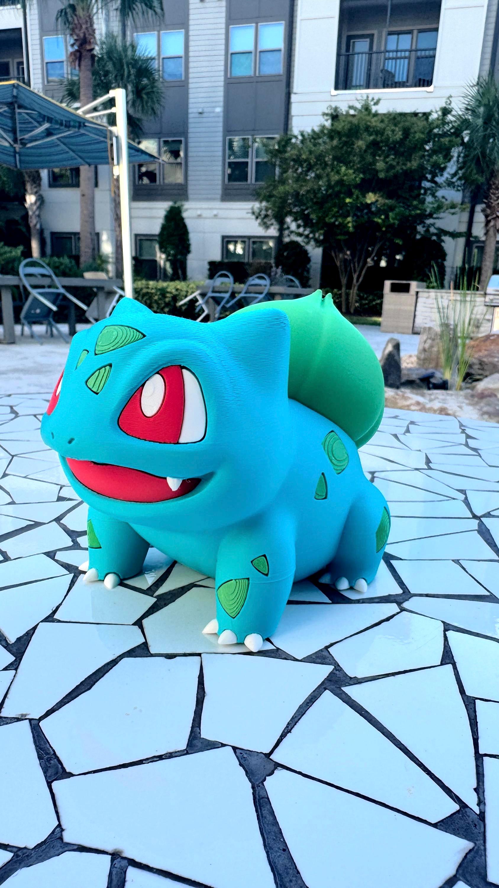 Bulbasaur Piggy Bank 3D Printed | Pokémon Inspired Coin Bank ...