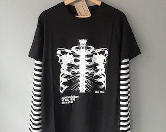 Emo Striped Shirt - Etsy