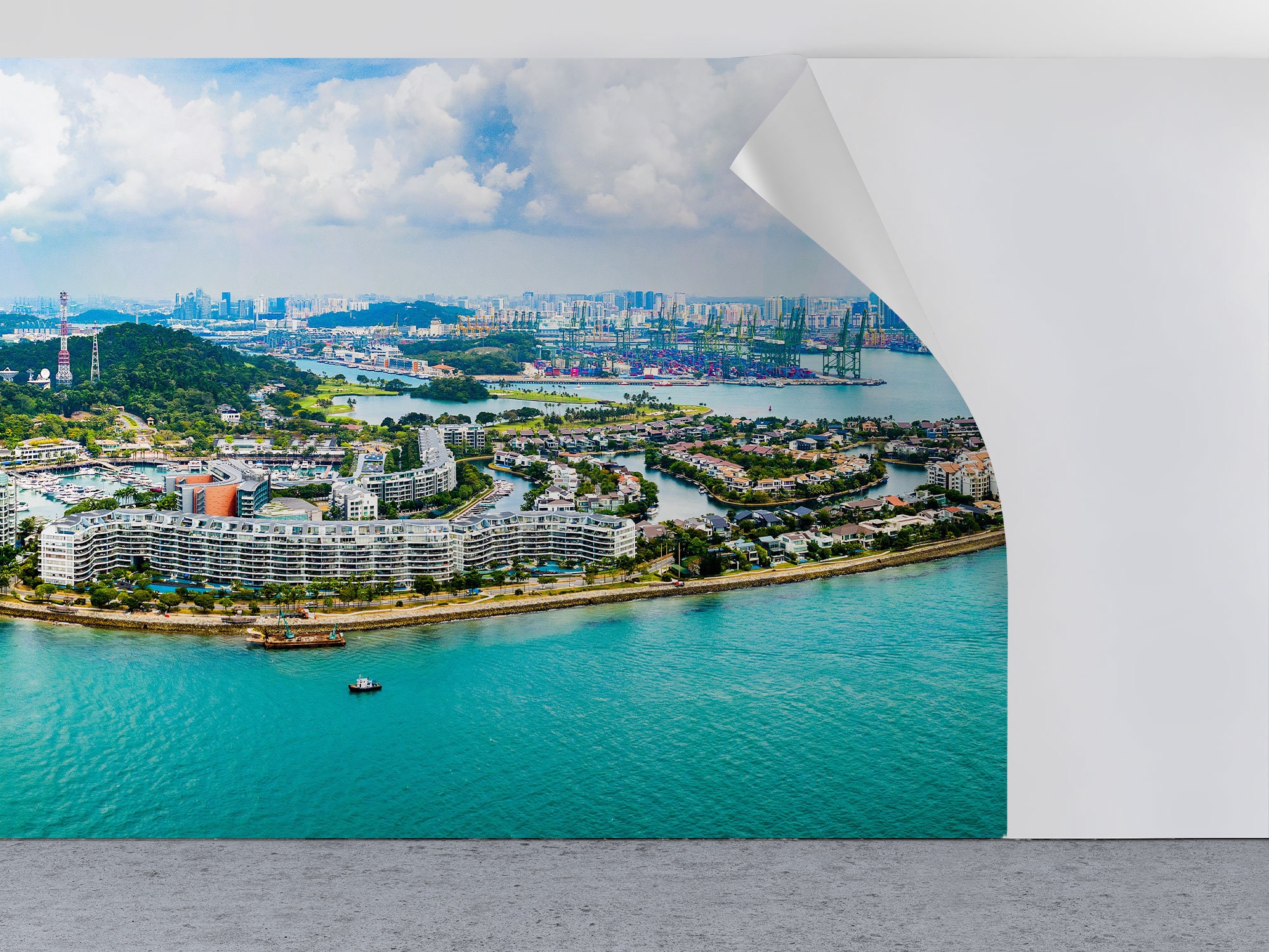 Sentosa Island Singapore Wallpaper Peel and Stick, Self Adhesive, Wall ...