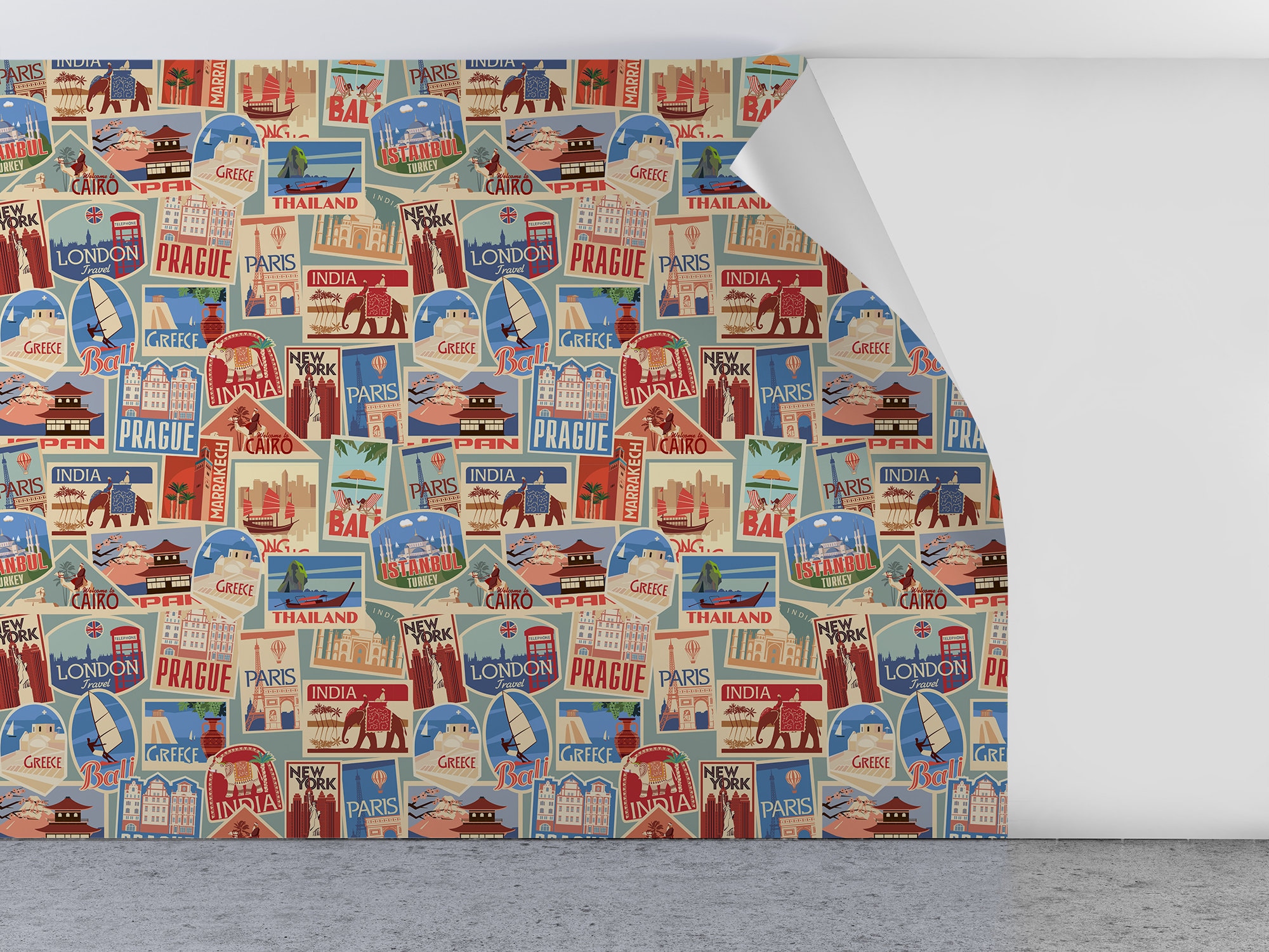 All Around World Places Wallpaper With Pictures of Cities & Countries ...