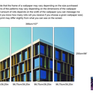 Retro Vibe Wallpaper, Big Blue Windows, Modern Minimalist Building ...