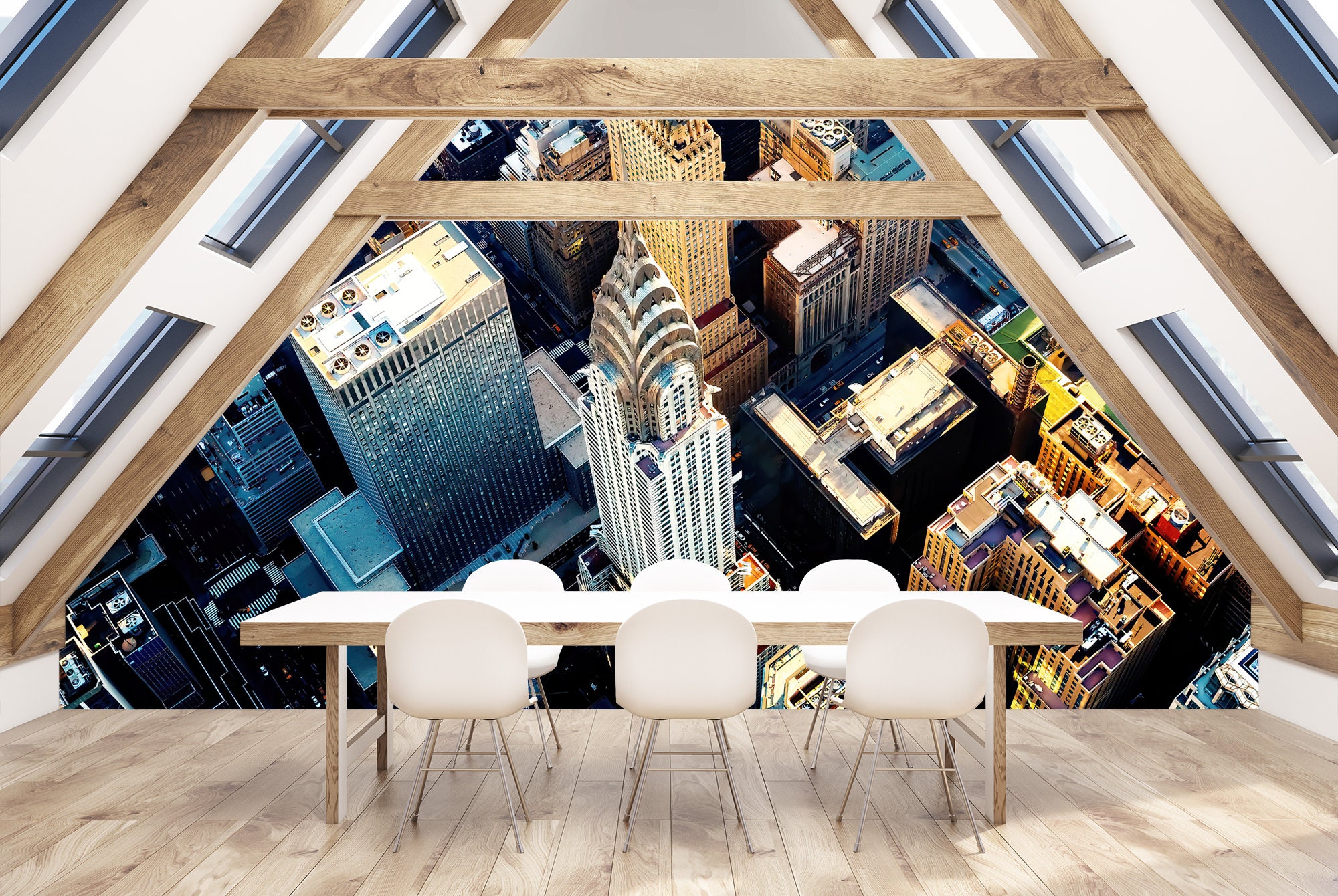 Buy Wallpaper With Skyscrapers of Midtown Manhattan, New York City Peel ...