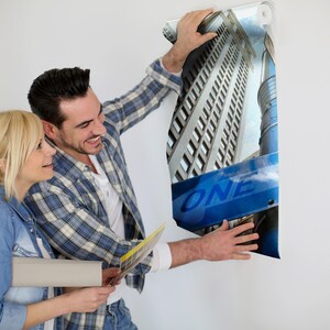 Broadway's Skyscrapers Wallpaper, Lower Manhattan, New York City, Wall ...