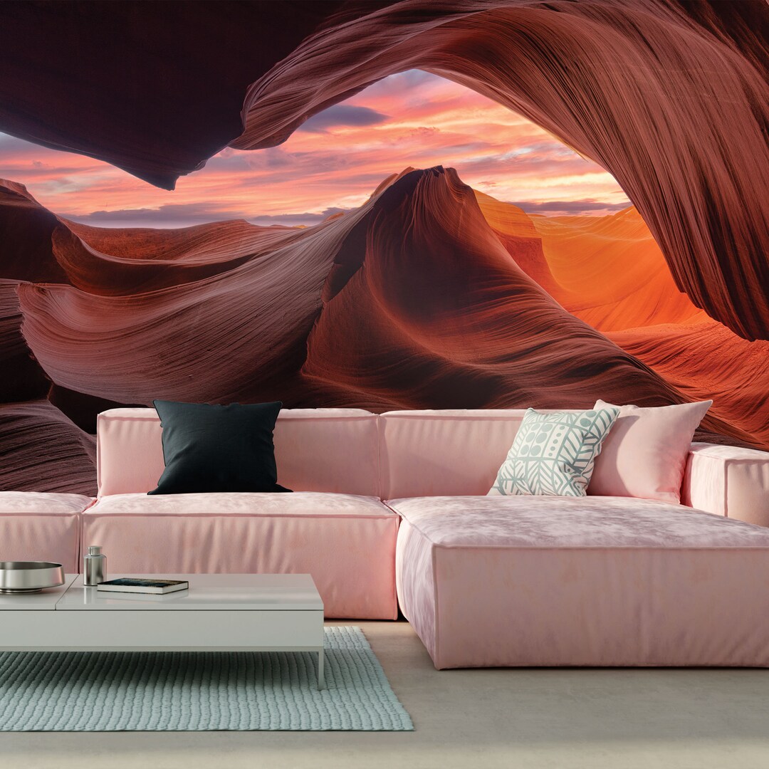 Antelope Canyon in Arizona Wallpaper | Peel and Stick, Self Adhesive ...