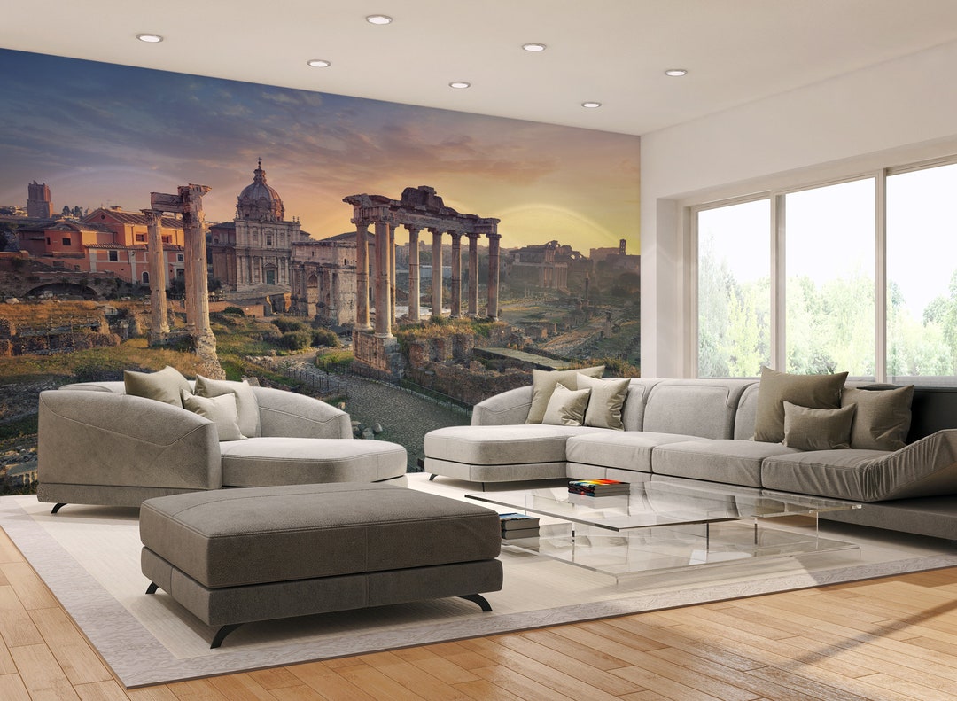 Rome Wallpaper | Peel and Stick, Self Adhesive, Wall Mural, Removable ...