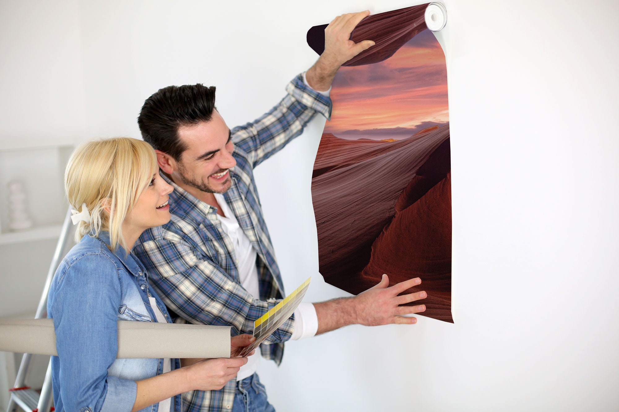 Antelope Canyon in Arizona Wallpaper | Peel and Stick, Self Adhesive ...