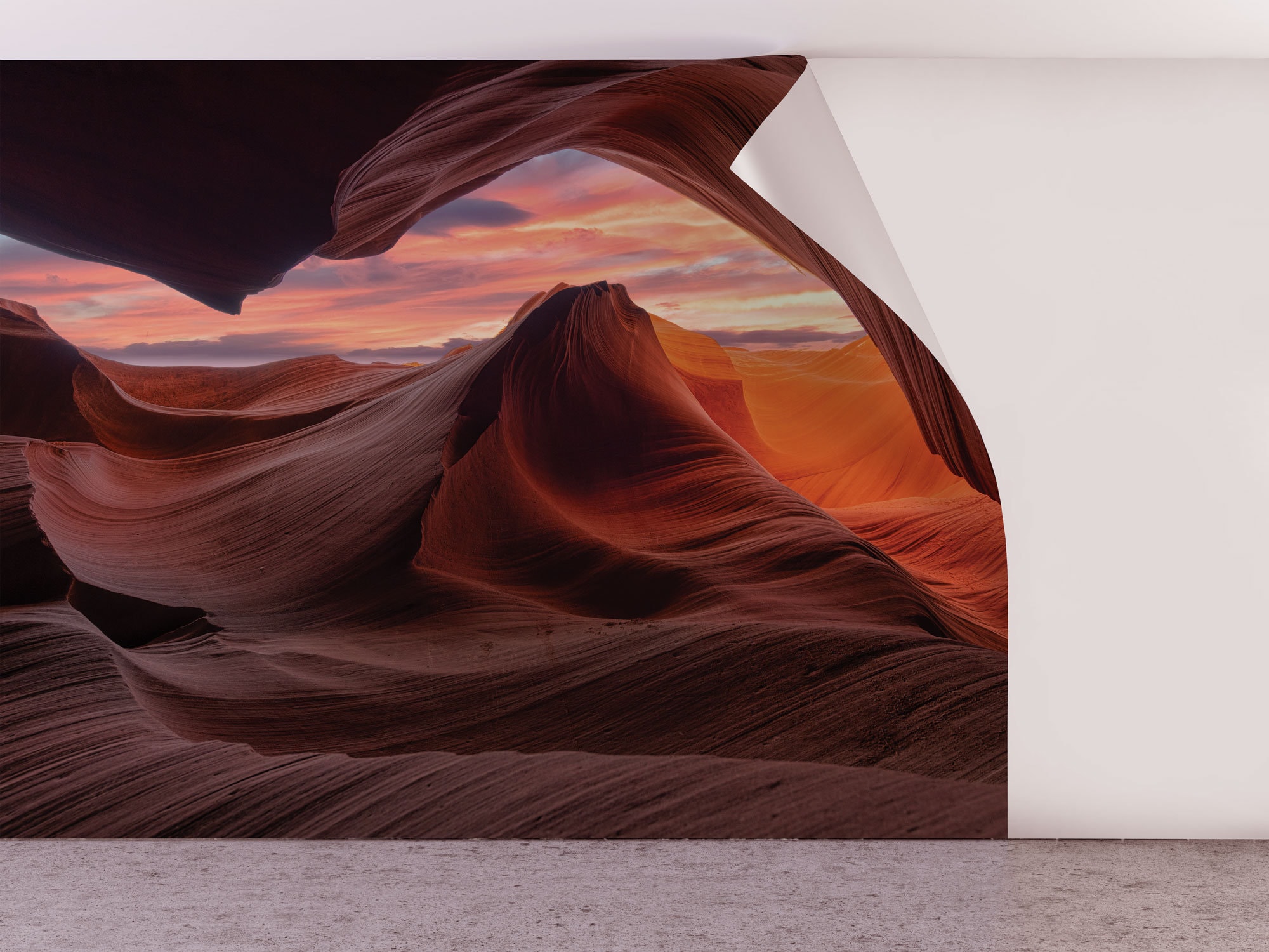 Antelope Canyon in Arizona Wallpaper | Peel and Stick, Self Adhesive ...