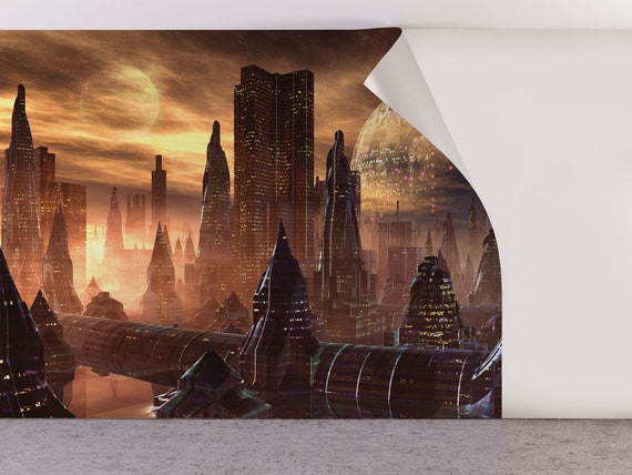 Alien City Wallpaper