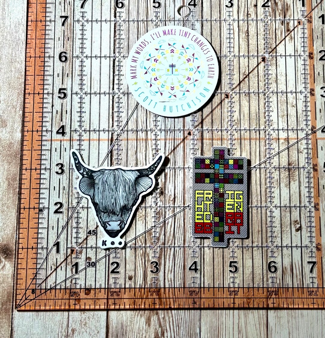 Frightened Rabbit Sticker (set of 3) Sticker Laptop Water Bottle Decal ...