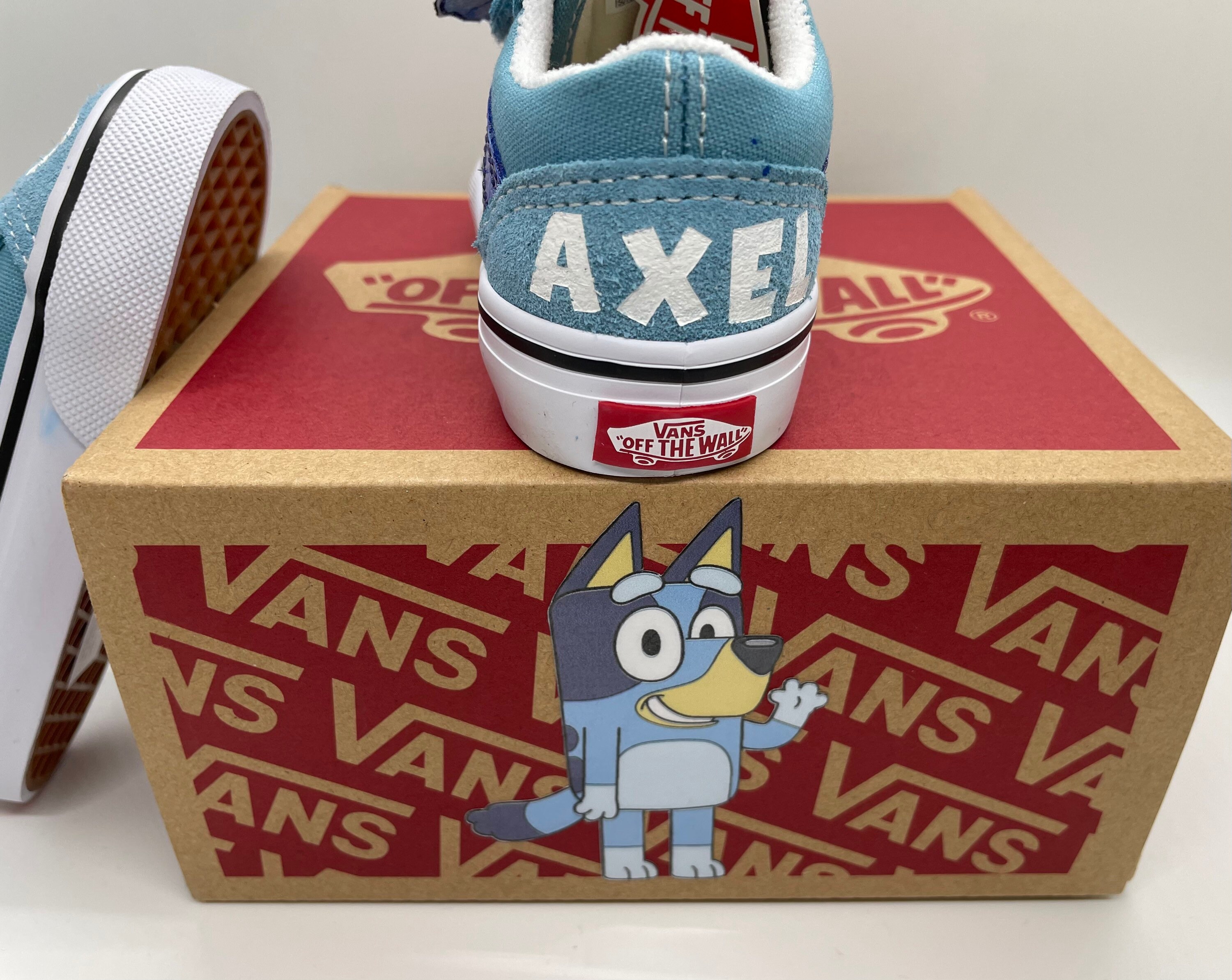 Bluey Shoes Personalized Vans Bluey Birthday Bluey Shoes - Etsy Australia
