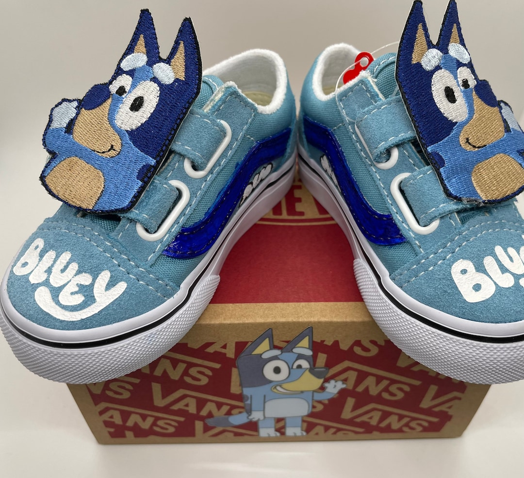 Bluey Shoes Personalized Vans Bluey Birthday Bluey Shoes - Etsy Australia