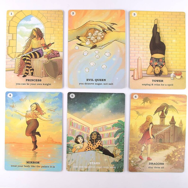 Believe in Your Own Magic Oracle Deck Amanda Lovelace 45 | Etsy Australia