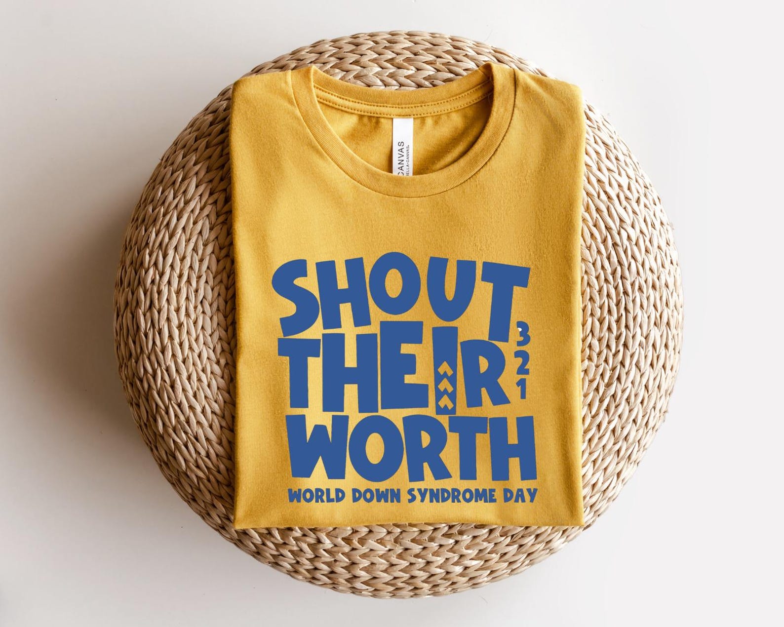 Shout Their Worth Shirt // Down Syndrome Awareness Shirt // World Down ...