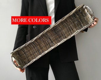 Long Narrow Basket | Etsy