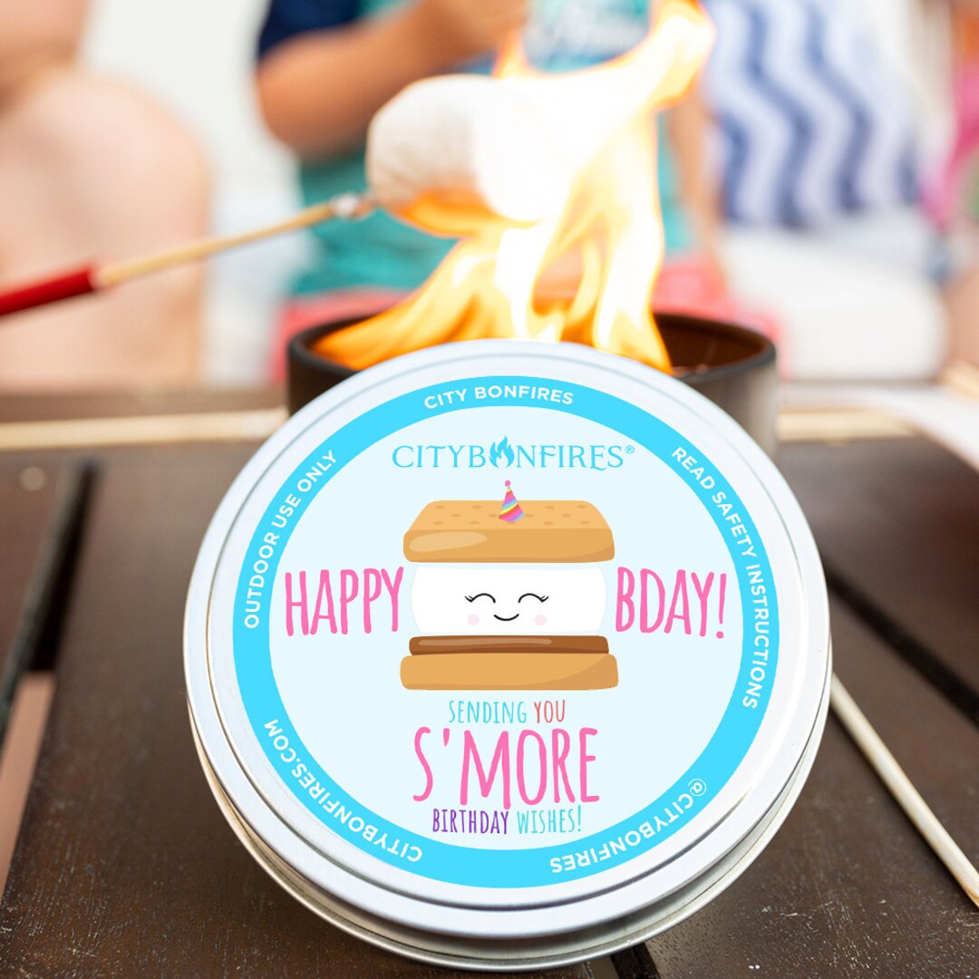 SPECIAL BIRTHDAY Edition City Bonfires Portable Reusable Mini Bonfire ...