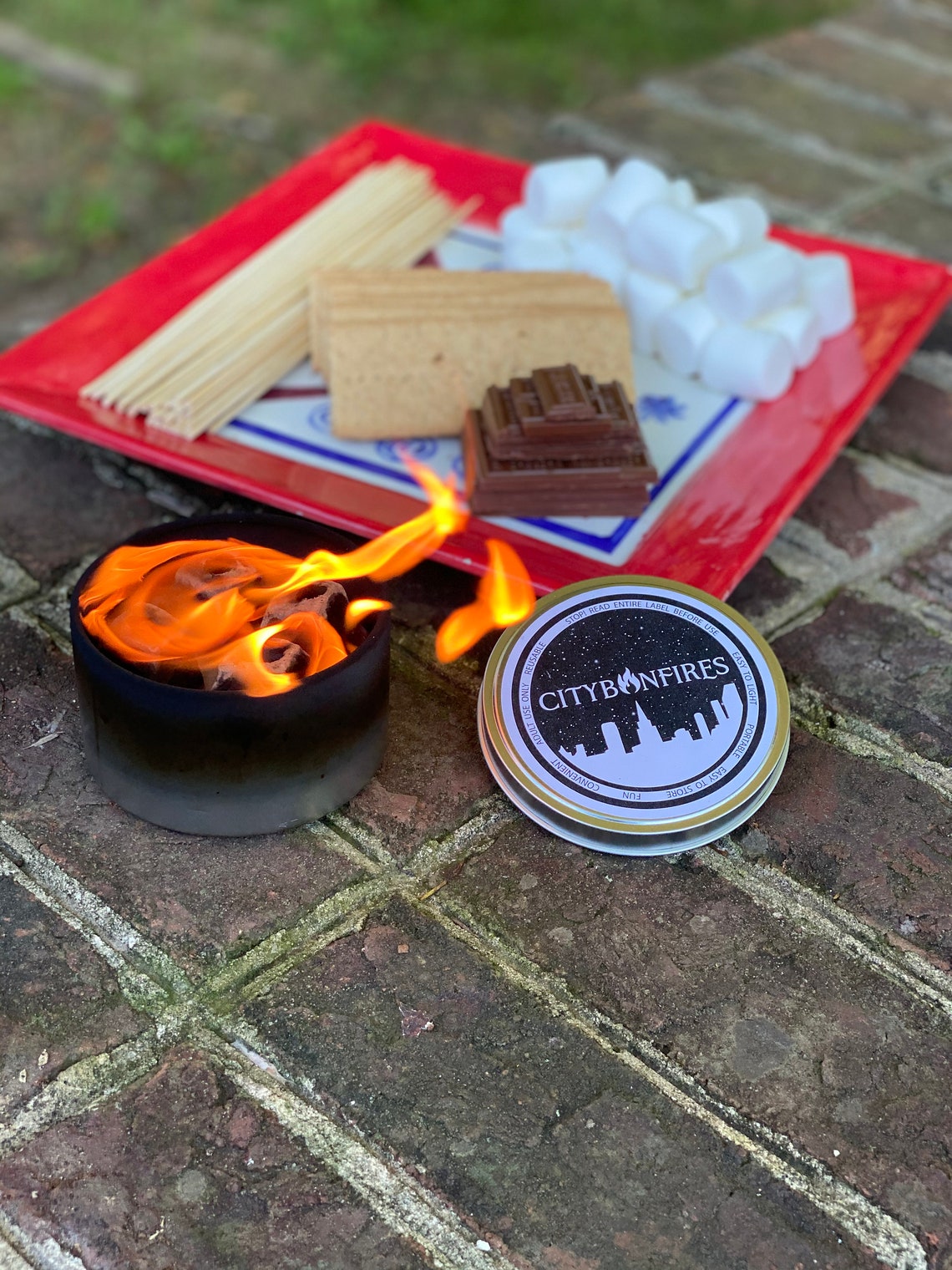 City Bonfire Portable Reusable Mini Bonfire. Perfect for - Etsy