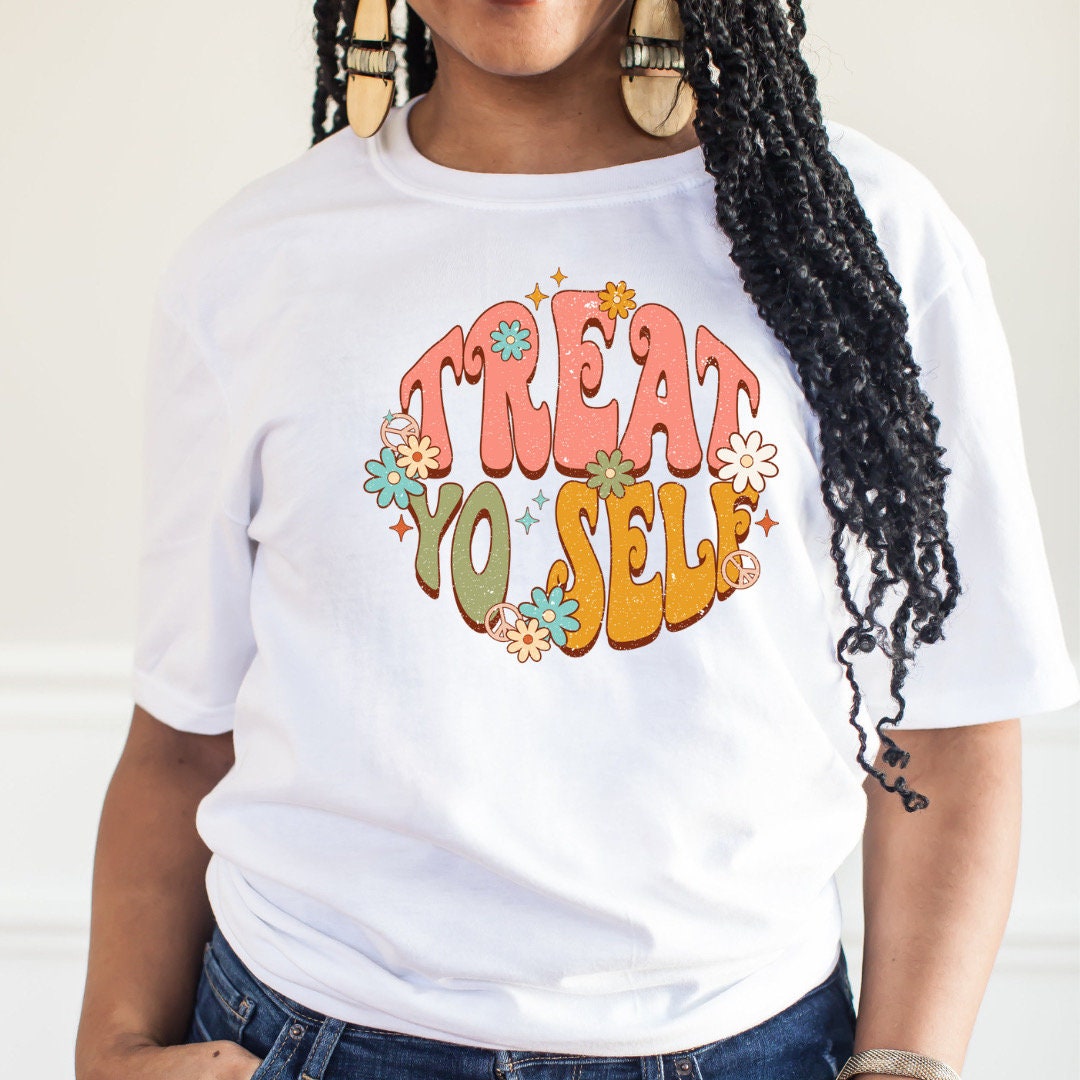 Adult Treat Yo Self Clear Film Screen Print Transfer - Etsy
