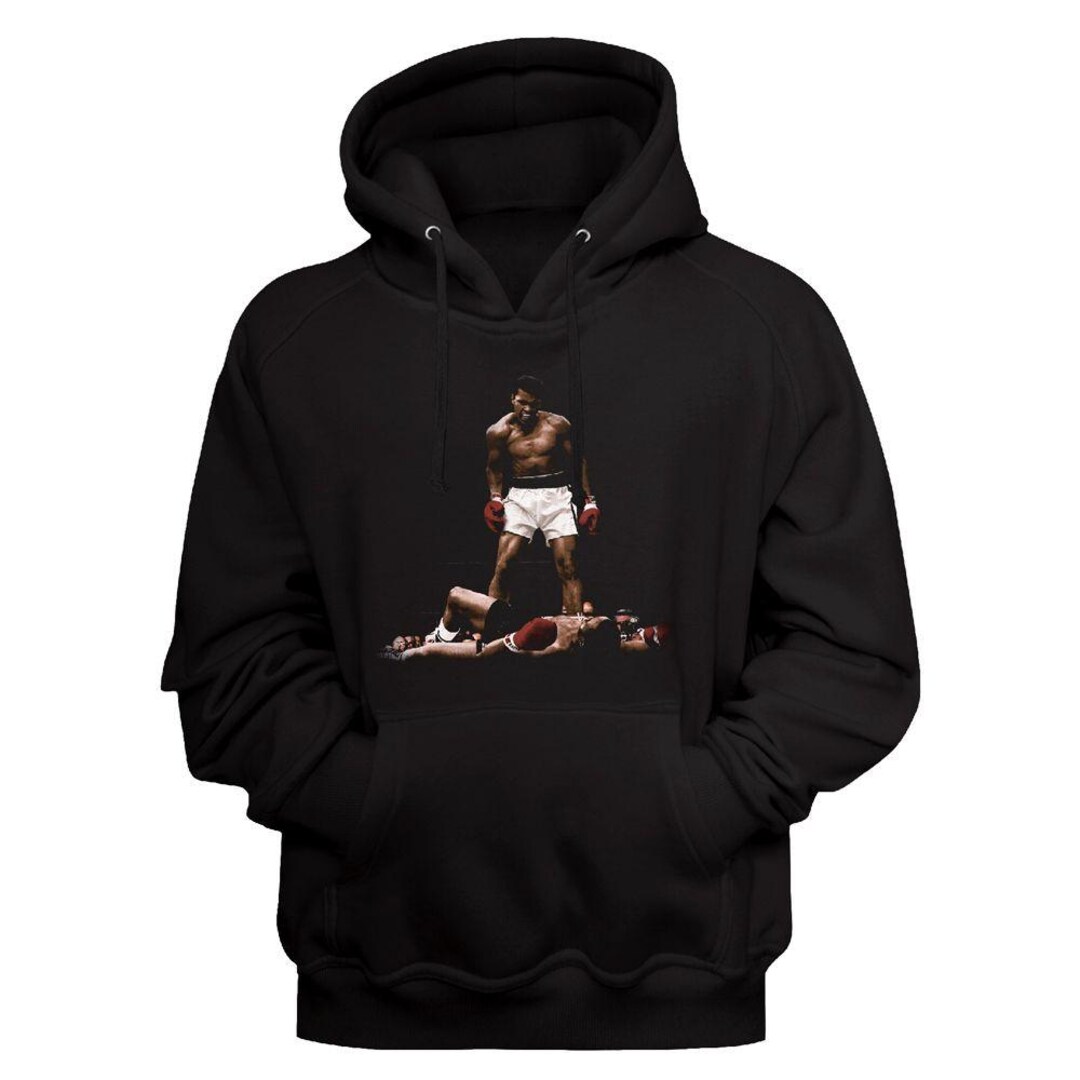 Muhammad Ali Over and Over Black Adult Pullover Hoodie Sweatshirt - Etsy