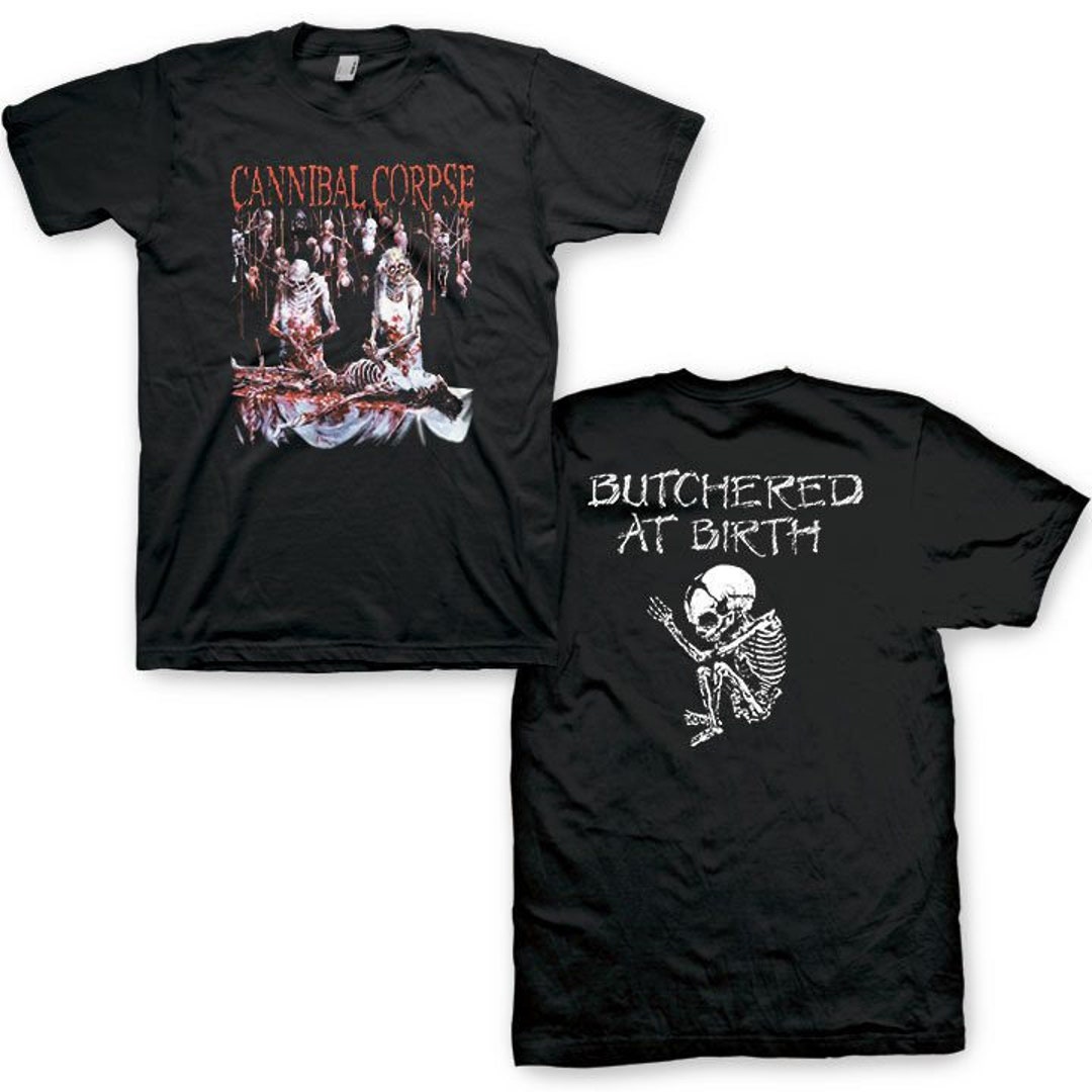 Cannibal Corpse Butchered at Birth T-shirt - Etsy