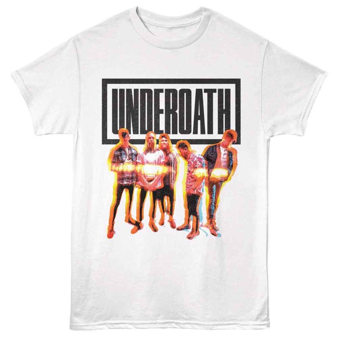Underoath Band Members White T-shirt - Etsy