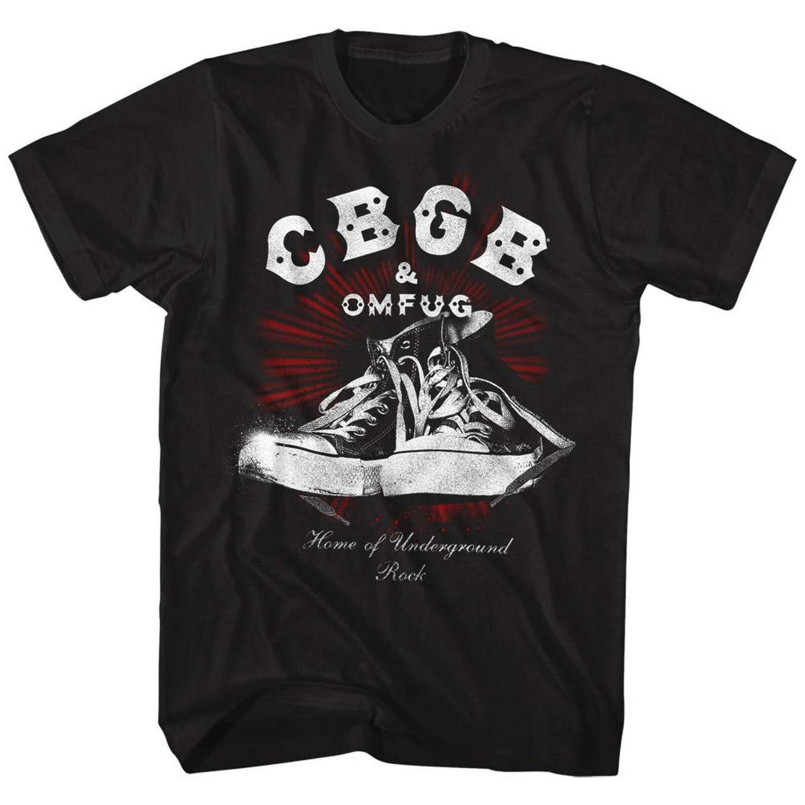 CBGB Chucks Black Adult T-shirt - Etsy