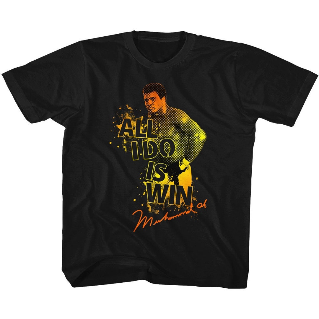 Muhammad Ali Boom Boom Boom Black Toddler T-shirt - Etsy