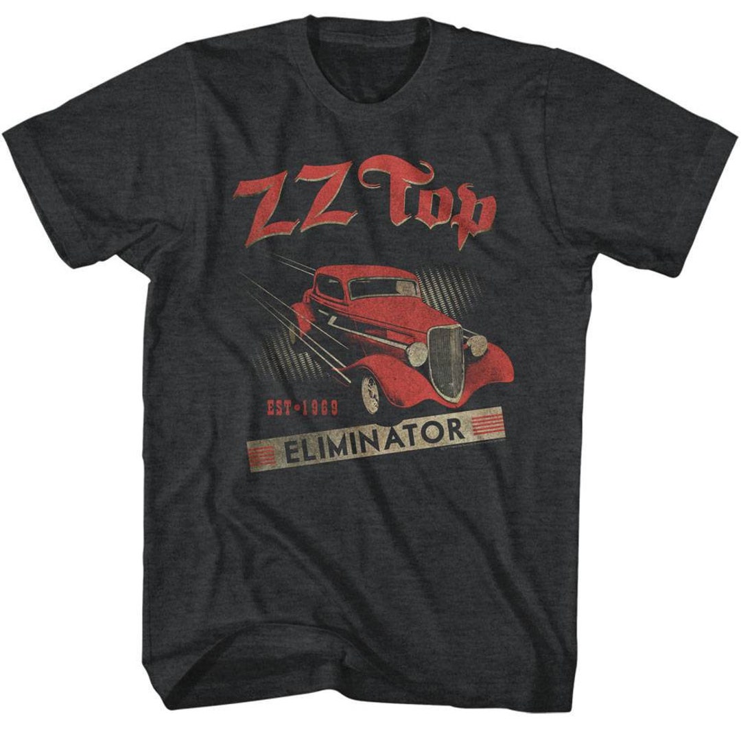 ZZ Top Est 1969 Black Heather Adult T-shirt - Etsy