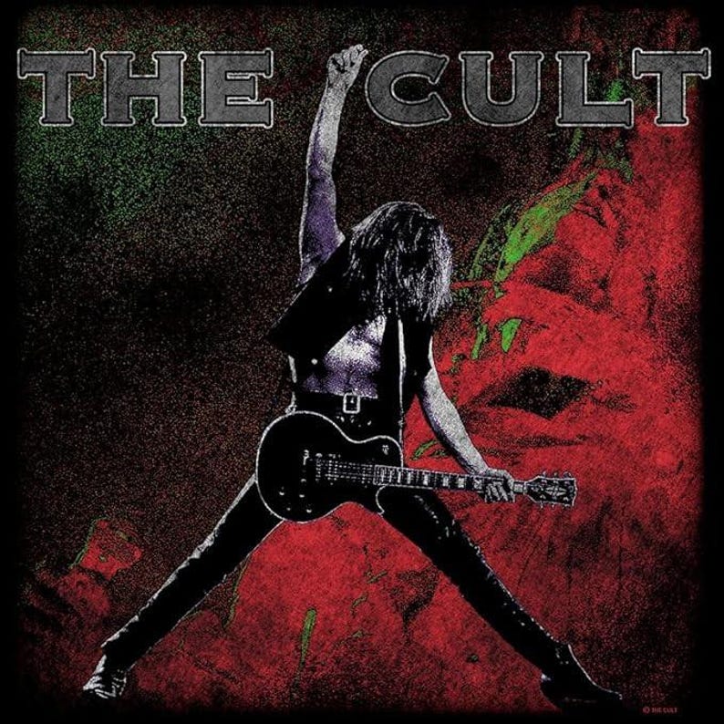 The Cult Album Cover Sonic Temple Black T-shirt - Etsy