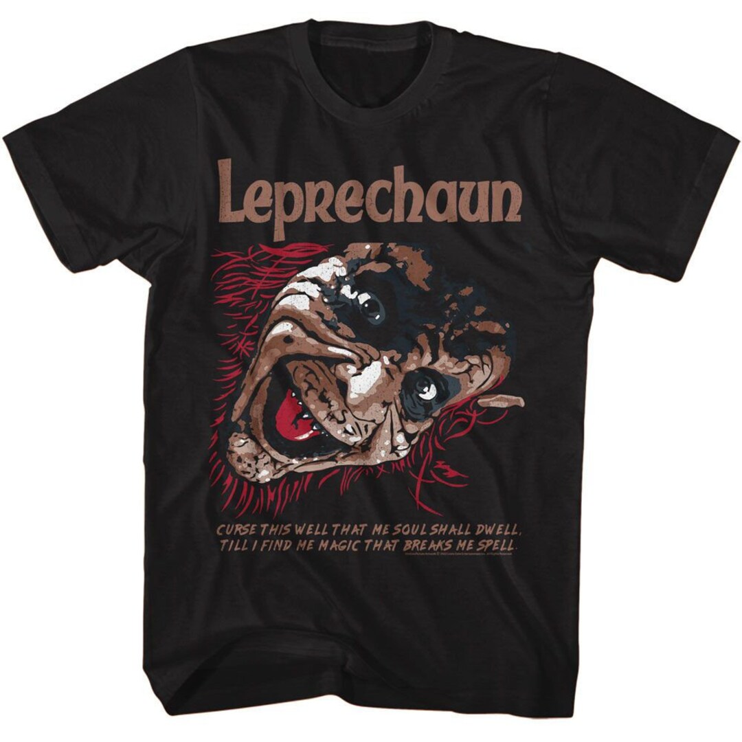 Leprechaun Curse This Well Black T-shirt - Etsy