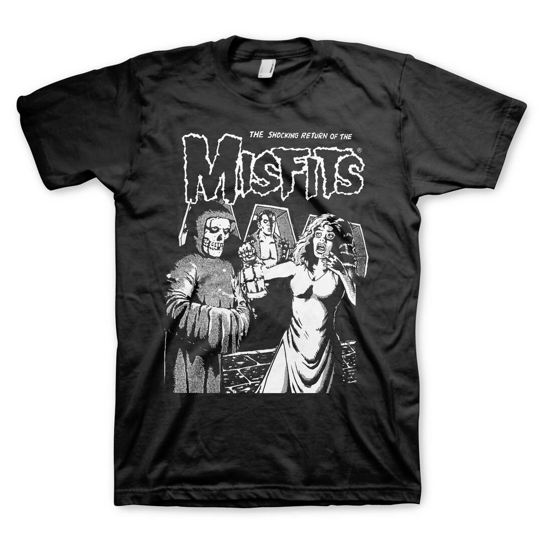 Misfits Shocking Return T-shirt - Etsy