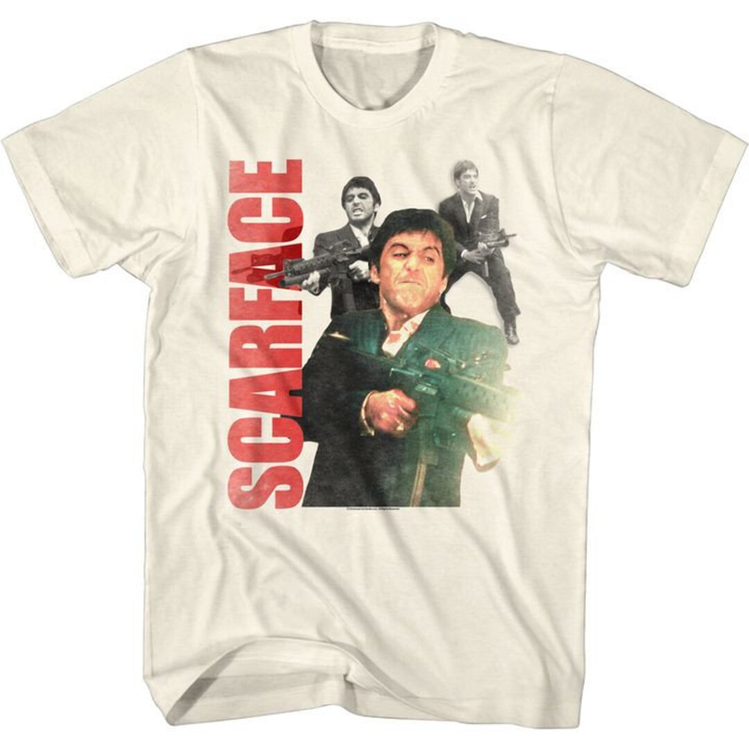 Scarface Tony Collage Natural Adult T-shirt - Etsy