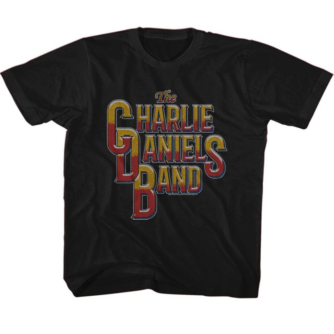 Charlie Daniels Band Vintage Style Logo Black Toddler T-shirt - Etsy