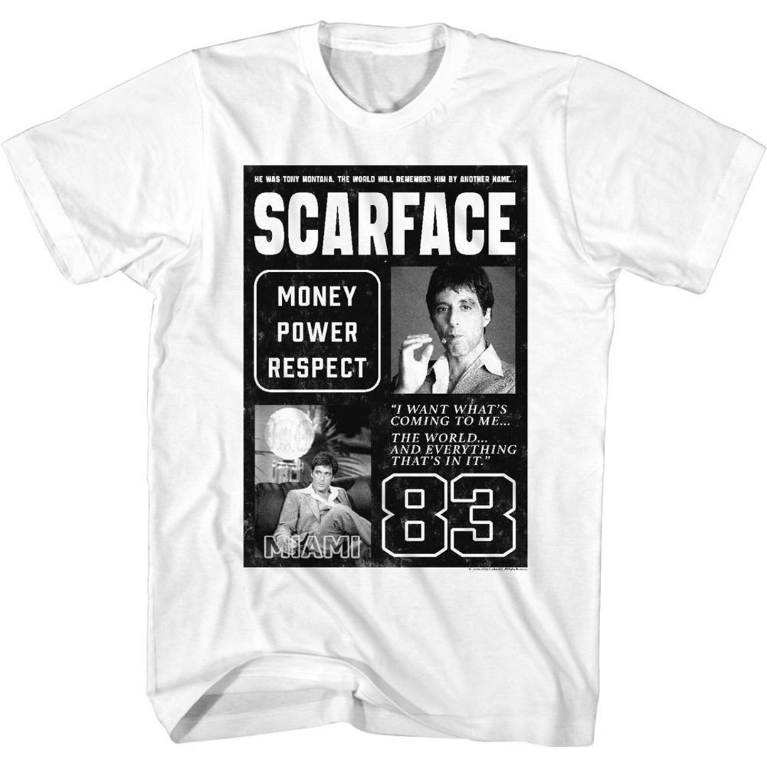 Scarface Another Name White Adult T-shirt - Etsy