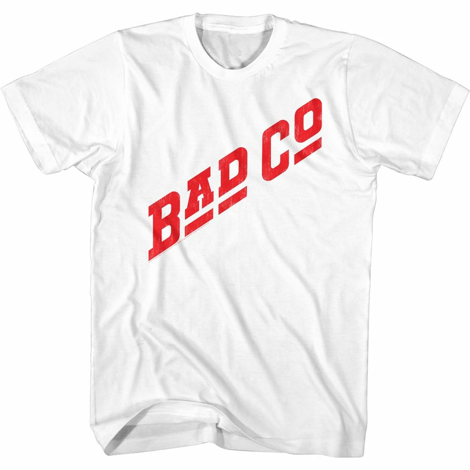 Bad Company Red Logo White Adult T-shirt | Etsy